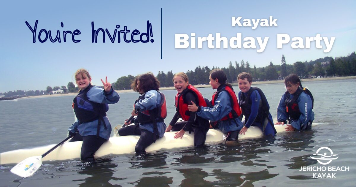 Birthday Party - Jericho Beach Kayak